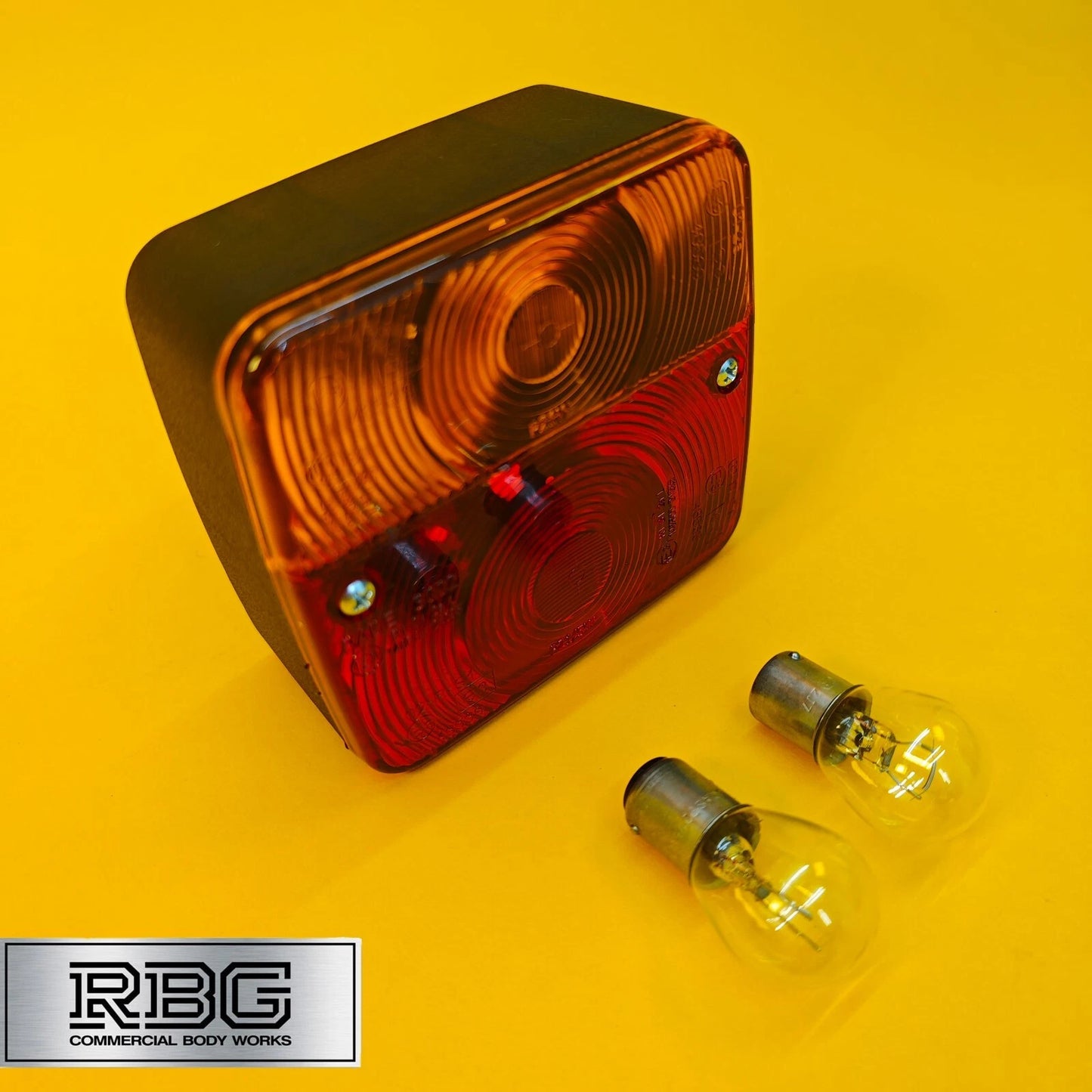 Trailer Rear Combination Light Radex With Bulbs 12v Square Light Ifor ...